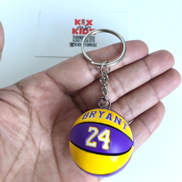 Accessories | Kobe Bryant Lakers Tiffany Co Basketball Keychain | Poshmark